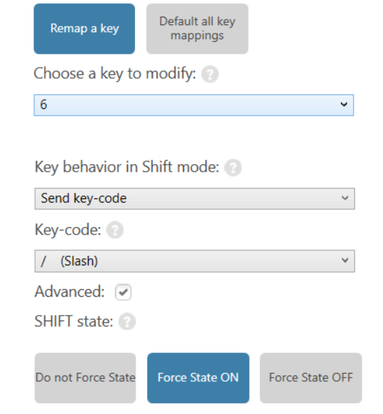 Setting a Key to Question Mark Using StageNow on a WT6000/WT6300 with an External Keypad Attached