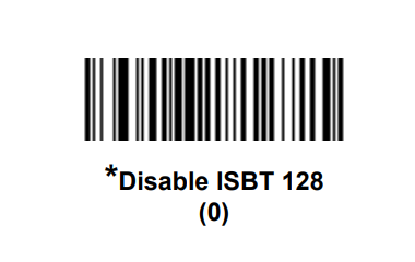 Activer ou désactiver le code ISBT (Société internationale de ...