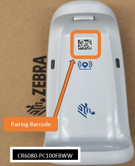 Pairing CS6080 Scanner with CR6080 Cradle