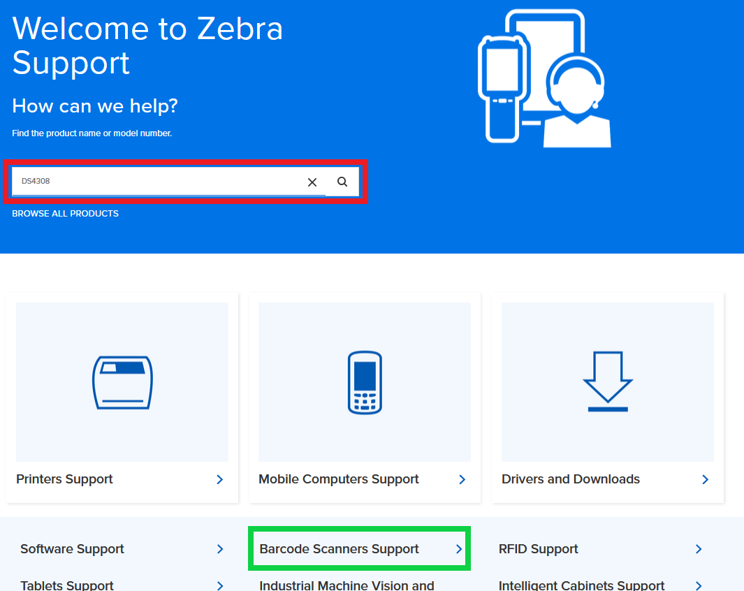 Searching for Zebra Scanners End of Service And Support Dates
