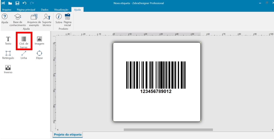 Masquage des informations de code-barres créées dans ZebraDesigner 3