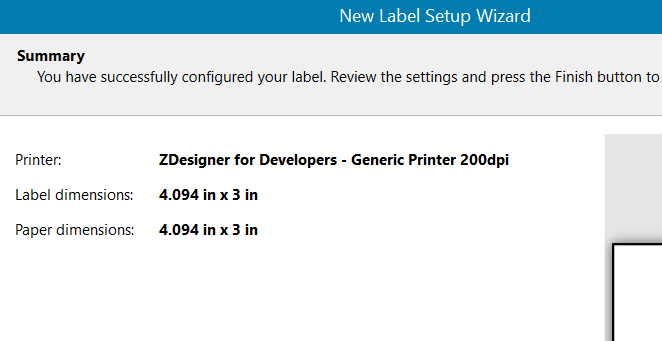 ZebraDesigner for Developers v3：安装和打印
