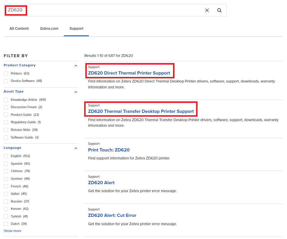 Upgrading Zebra Printer Firmware