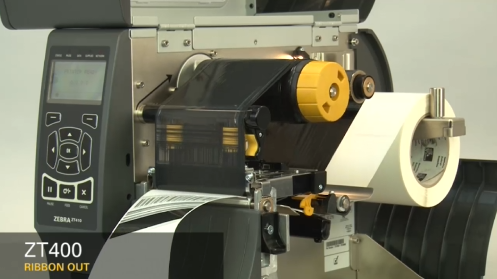 Video: Clear the Ribbon Out Error on ZT410 and ZT420