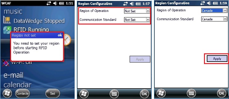 Instale el software RFID para Windows Embedded Handheld 6.5