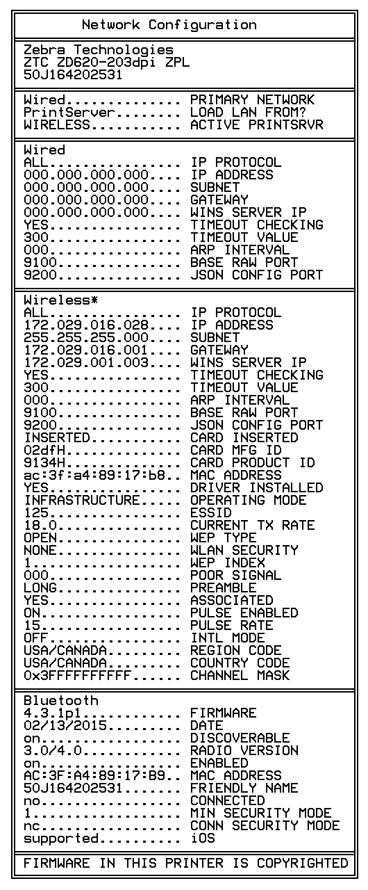 Identifying Your Printer's IP Address on a Printer Without an LCD ...