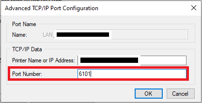 Changing Printer's Driver IP Port and Base Raw Port