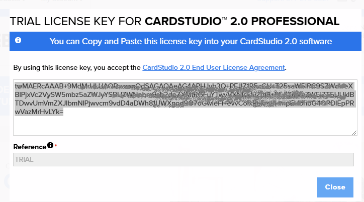 Activate CardStudio 2.0 30-Day Trial Demo Version