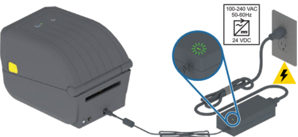 Guia de configuração rápida do ZD220/ZD230