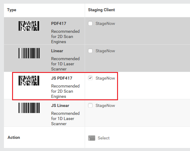 Fehler: Sie bereiten ältere Barcodes/Bins vor. Bitte generieren Sie JS ...
