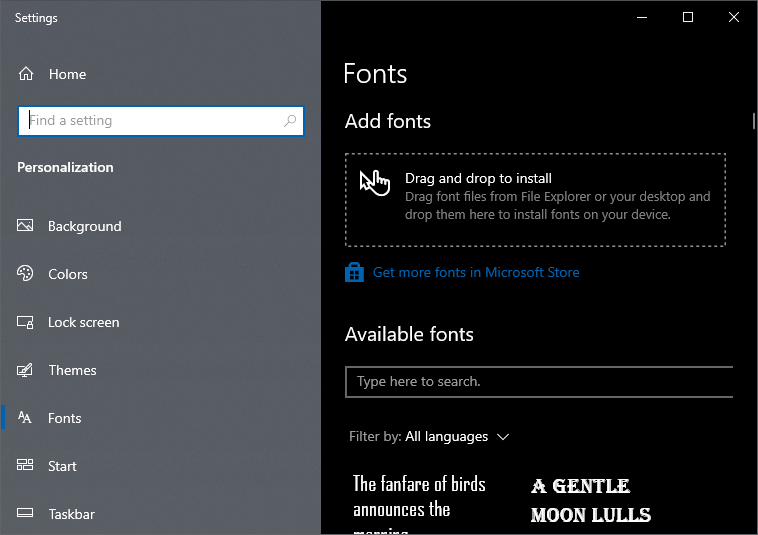 ZDesigner V10 ile Windows Yazı Tiplerini Yazıcıya İndirme
