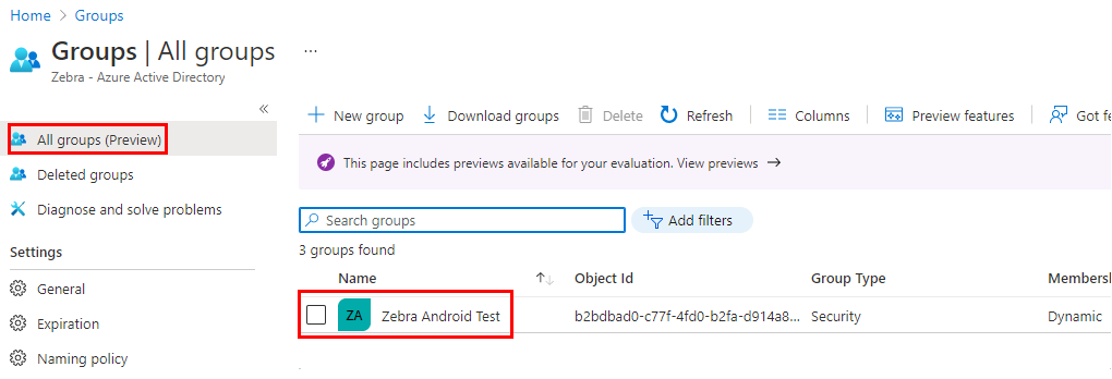 Enable Zebra Apps with MS Intune for Android Enterprise