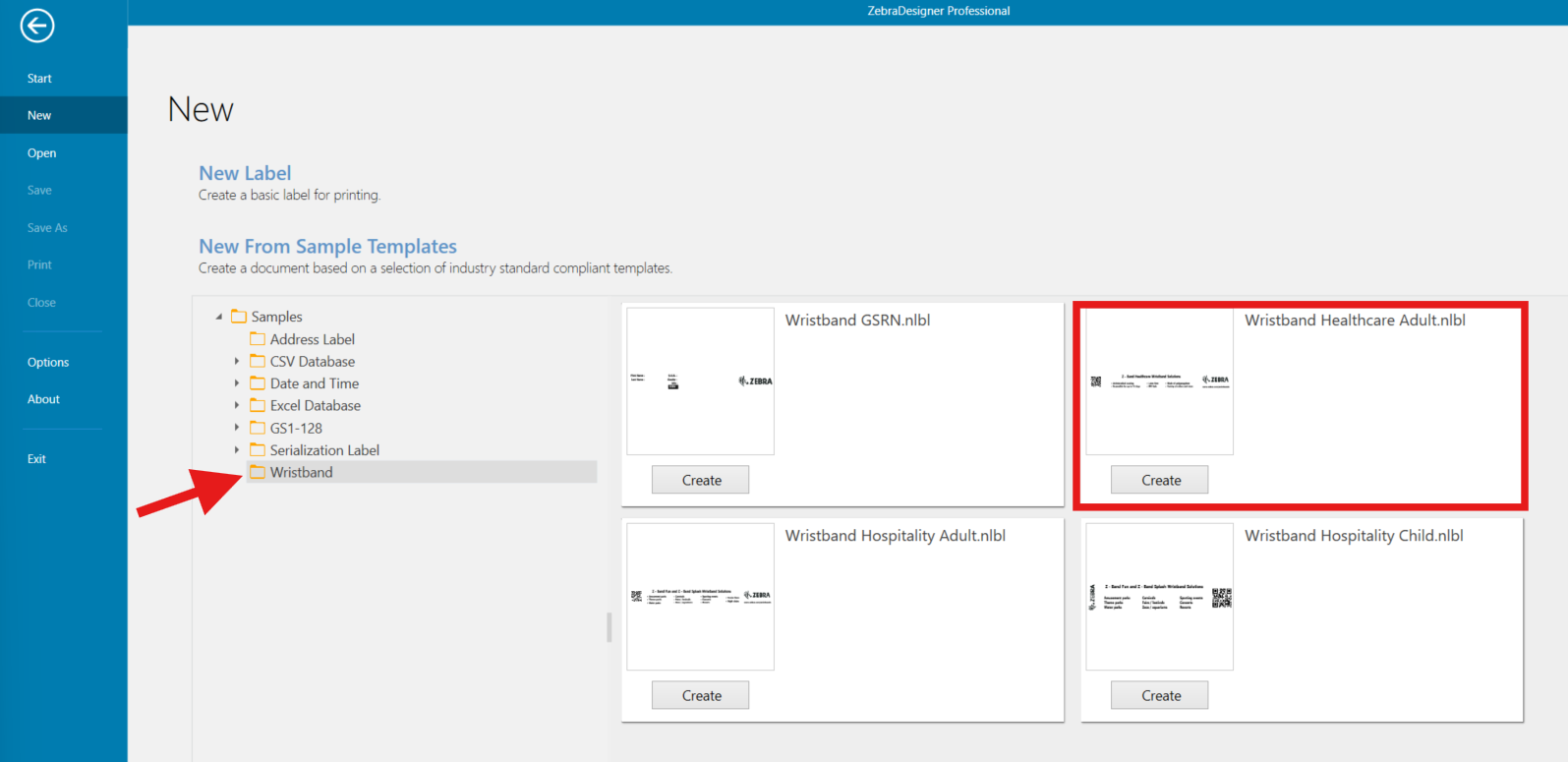 Find a Label Template in ZebraDesigner 3 Using the Zebra Part Number