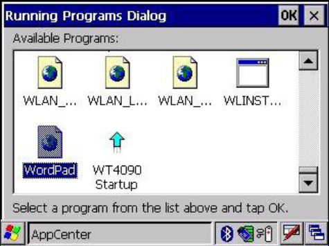 Adding a New Program in the AppCenter