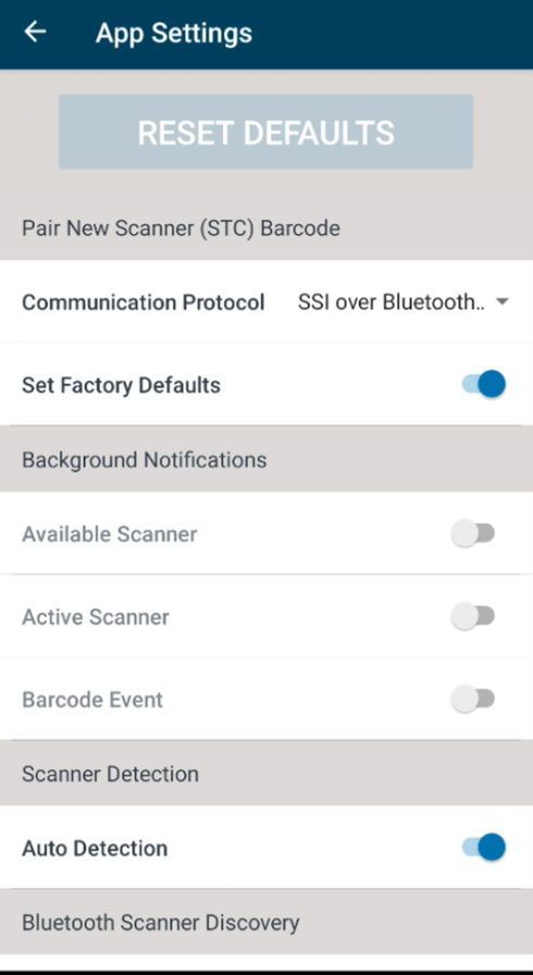 Keep Scanner Settings With Zebra Scanner Control App