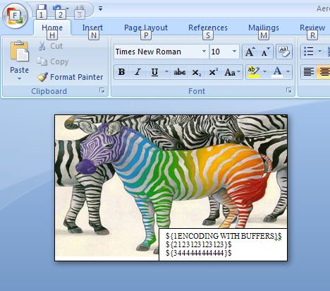 Magnetically Encoding Zebra Cards from Microsoft Word