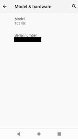 Locate Serial Number: Missing Label on Tablets or Mobile Computers