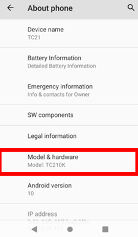 Locate Serial Number: Missing Label on Tablets or Mobile Computers