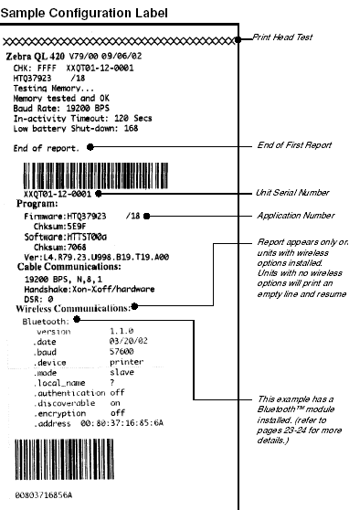 Locate Serial Number: Missing Label on Mobile Printers