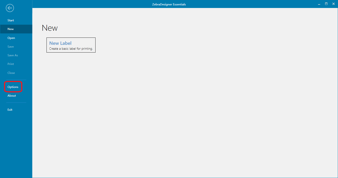 ZebraDesigner v3 Modify Interface Language