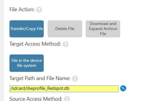 The DataWedge Auto Import Using StageNow