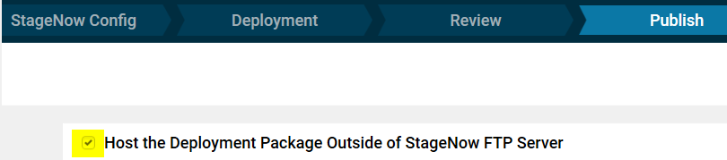 StageNow Smart Profiles: Host Deployment Package Outside of StageNow ...