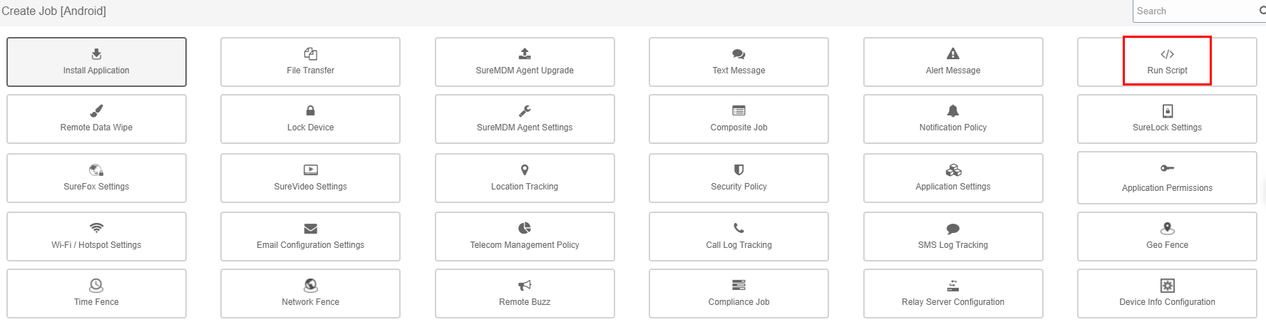 How to upgrade Zebra Android OS via SureMDM script