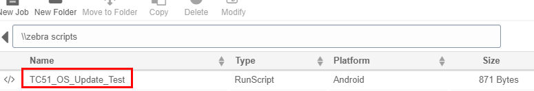 How to upgrade Zebra Android OS via SureMDM script