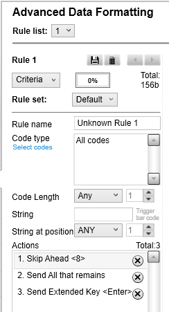 RFD8500: Advanced Data Formatting (ADF) Configuration Using 123Scan Utility