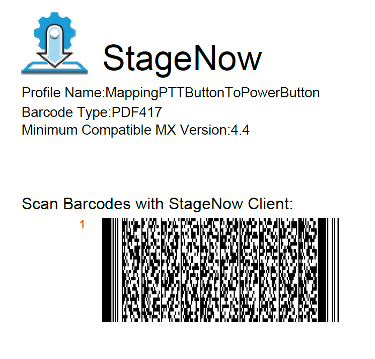 Mapping PTT Button to Power Button in StageNow for TC51 and TC56
