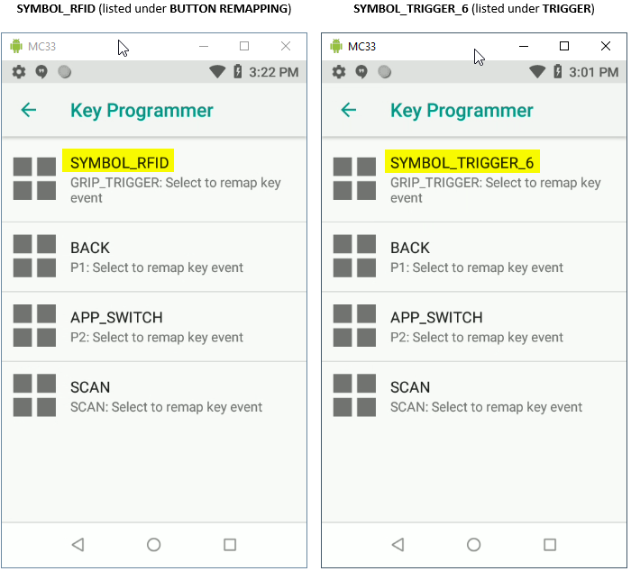 Configure DataWedge with RFID Input