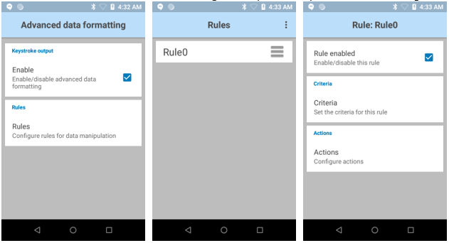 Configure BDF and ADF Settings for RFID Input Plugin in DataWedge
