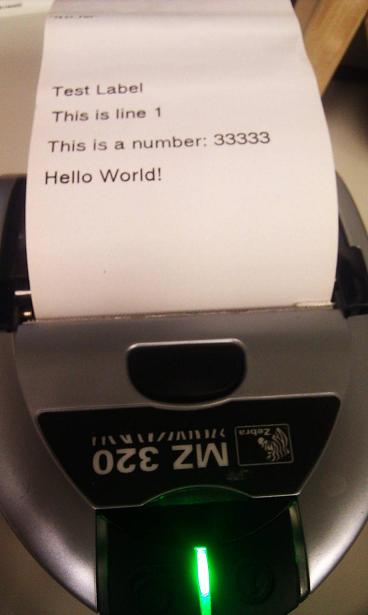 Store Label Format And Recall For Printing Using Zebradesigner 3