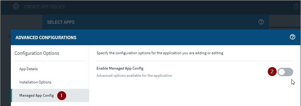 Configure Velocity Client Settings Using SOTI MDM