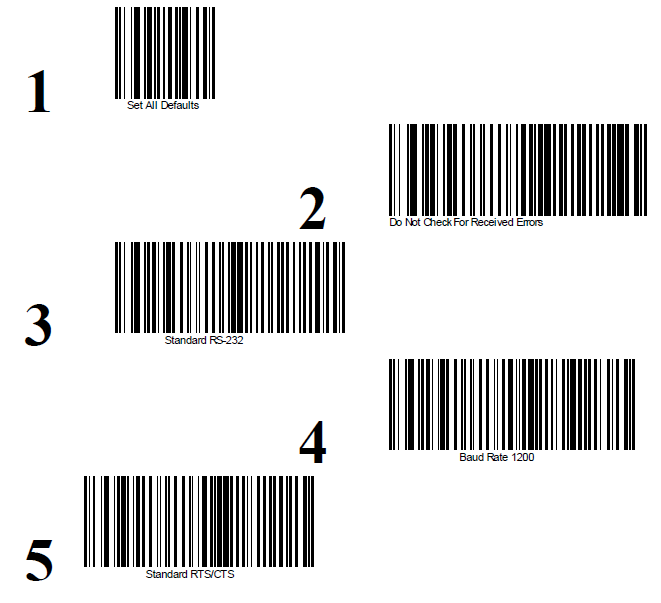 Programmation des scanners Zebra pour la communication avec Verifone Ruby