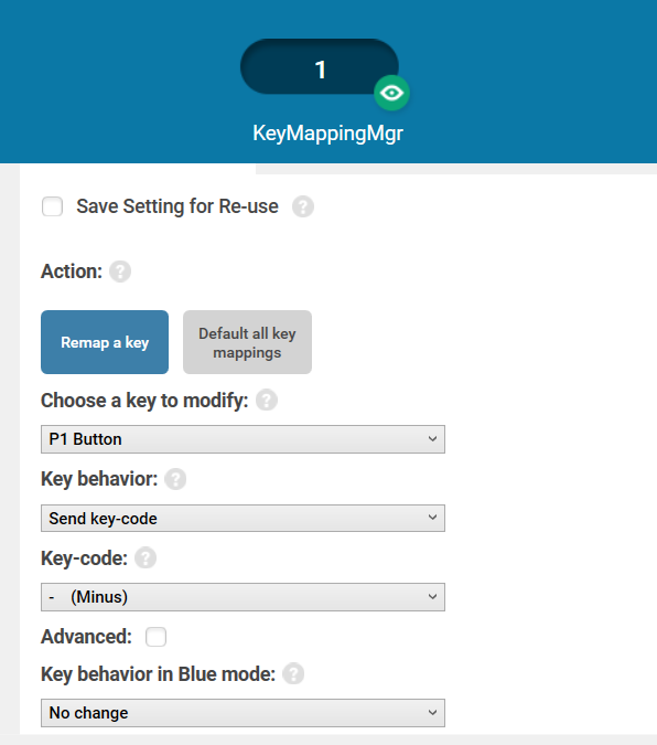 MC330K Hyphen Remapping