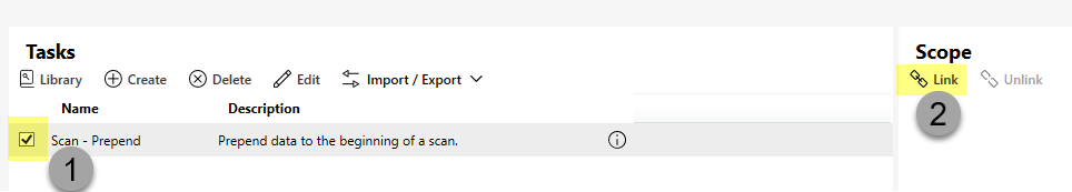 Velocity: Steps to Prepend a File Separator (HEX 1C) to Each Barcode Scan