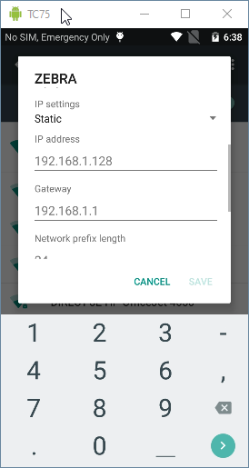 Set Wi-Fi IP Address from DHCP to Static