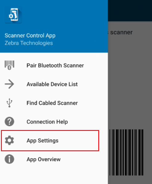Scannerinstellingen behouden met Zebra Scanner Control-app