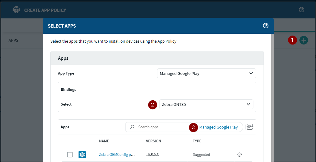 Definir as configurações do Velocity Client usando SOTI MDM