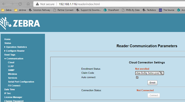 FX9600/FX7500: Using Zebra Data Services for RFID API