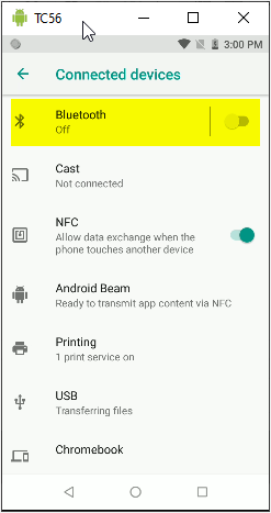 Activation du journal de surveillance Bluetooth HCI