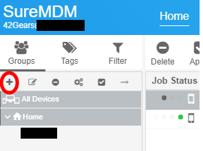 Zebra Android Device Enrollment for 42gears SureMDM as Device Admin (DA)