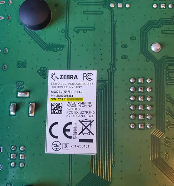 Seriennummer finden: Scan Engines & RFID-Modul (OEM)