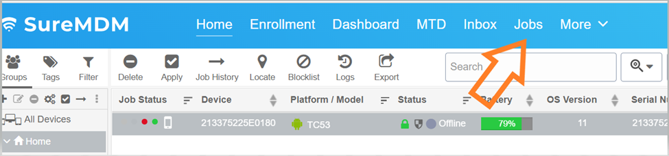 Show IP Address or Meaningful Device Information While Using SureLock (42Gears Tool to Lock Devices)