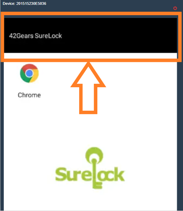 Show IP Address or Meaningful Device Information While Using SureLock (42Gears Tool to Lock Devices)