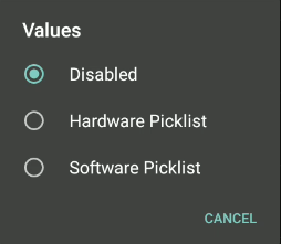 DataWedge für Android: Nur gezielte Barcodes scannen