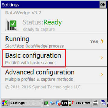 Configure Enter Key in DataWedge for Windows CE 7.0 Devices