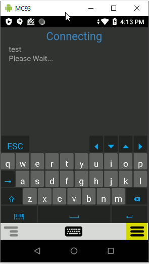 Velocity Client: 호스트 프로파일 편집