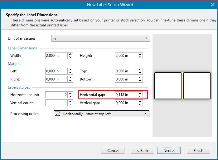 Creating Labels With Two or More Columns Using ZebraDesigner Version 3